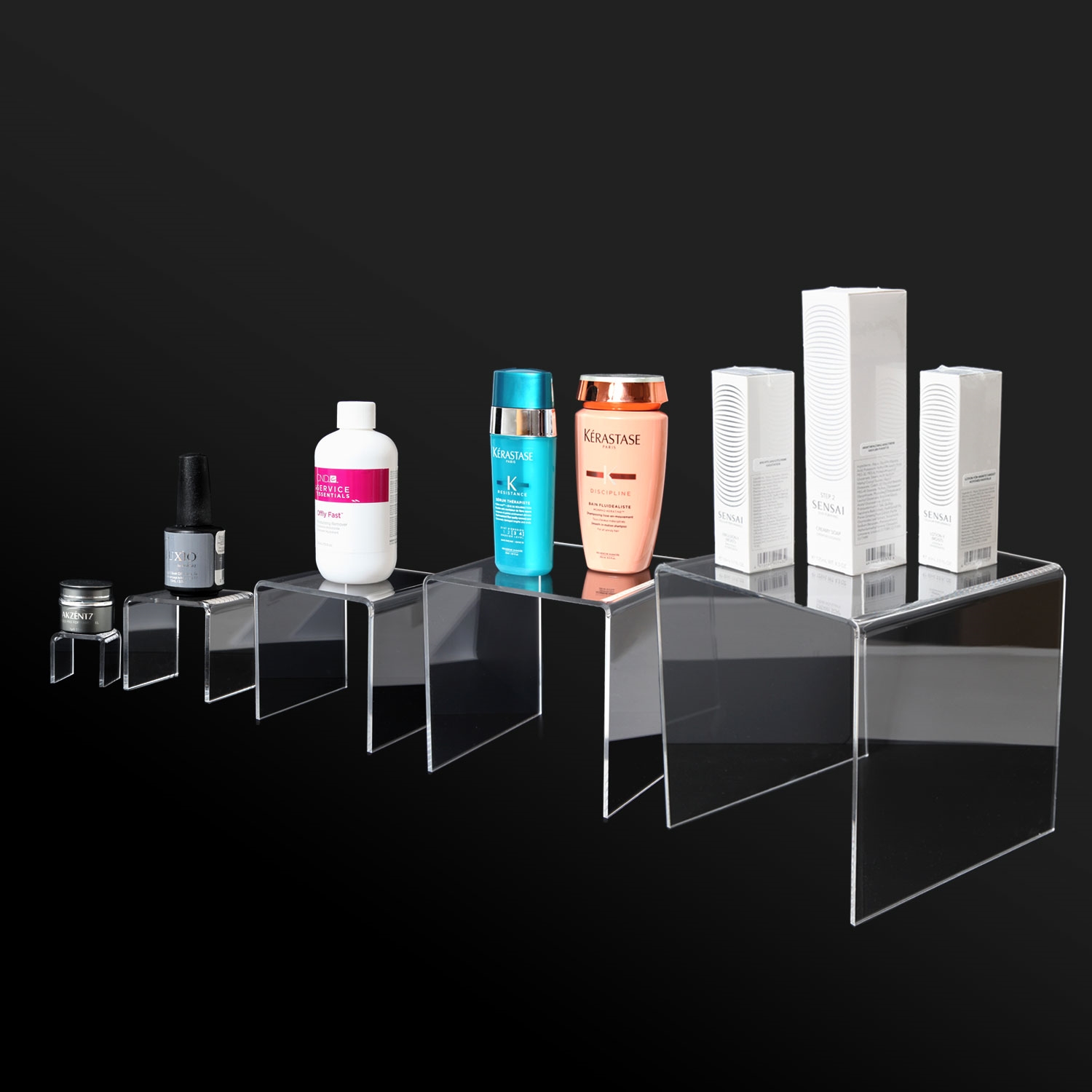 Akryl display podier | Køb online hos Skiltex.dk