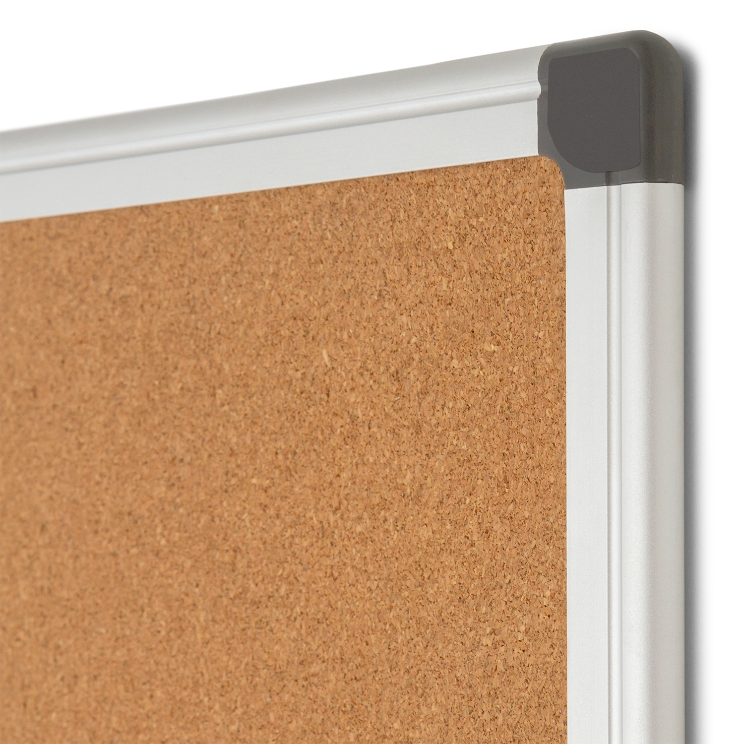 120x90 cm Combi Board whiteboard med kork | Skiltex.dk