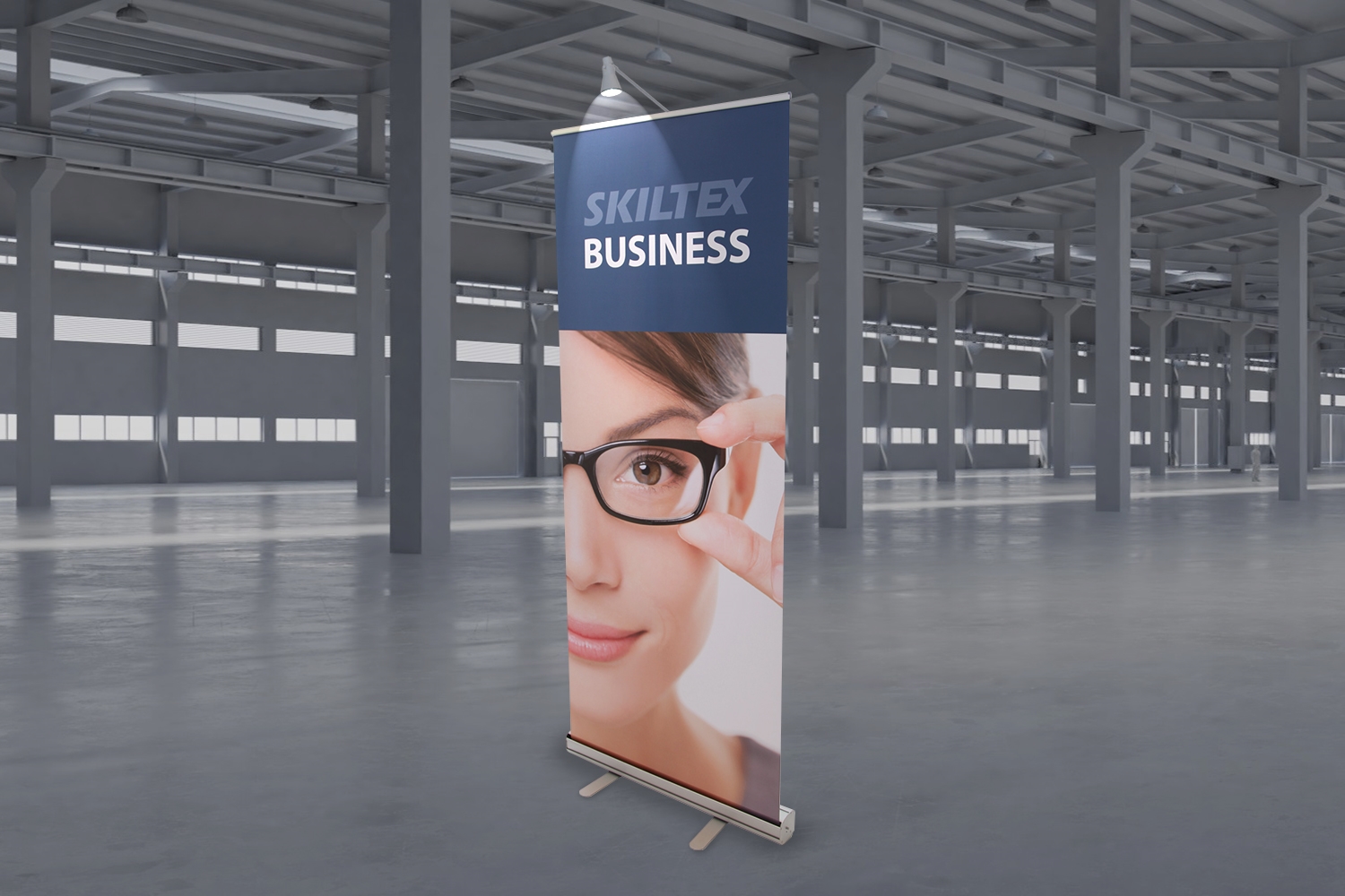 LED Spotlys til roll up banner | Køb hos Skiltex.dk