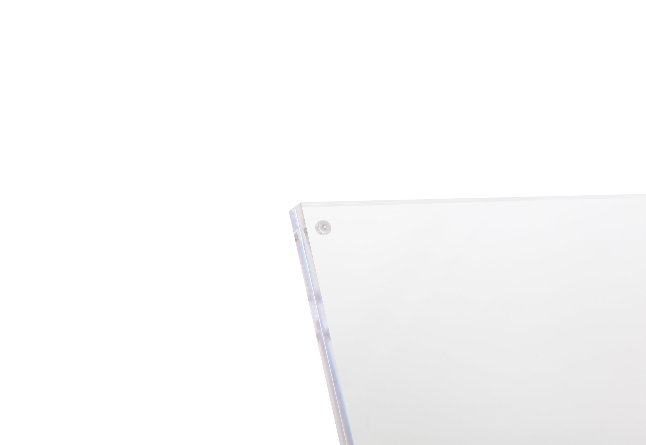 Bredformat Magnetisk Skilteholder - A6 | Skiltex.dk