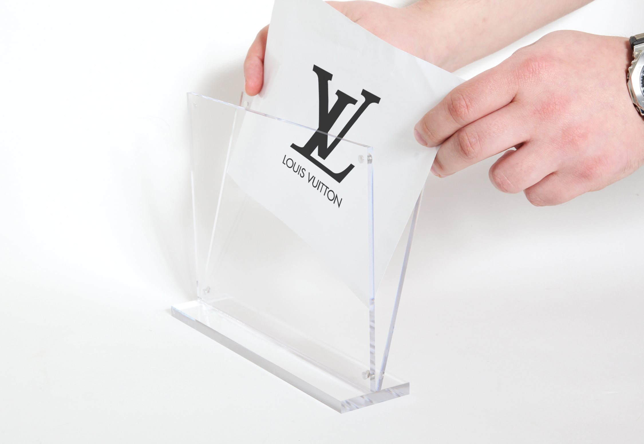 Bredformat Magnetisk Skilteholder - A6 | Skiltex.dk