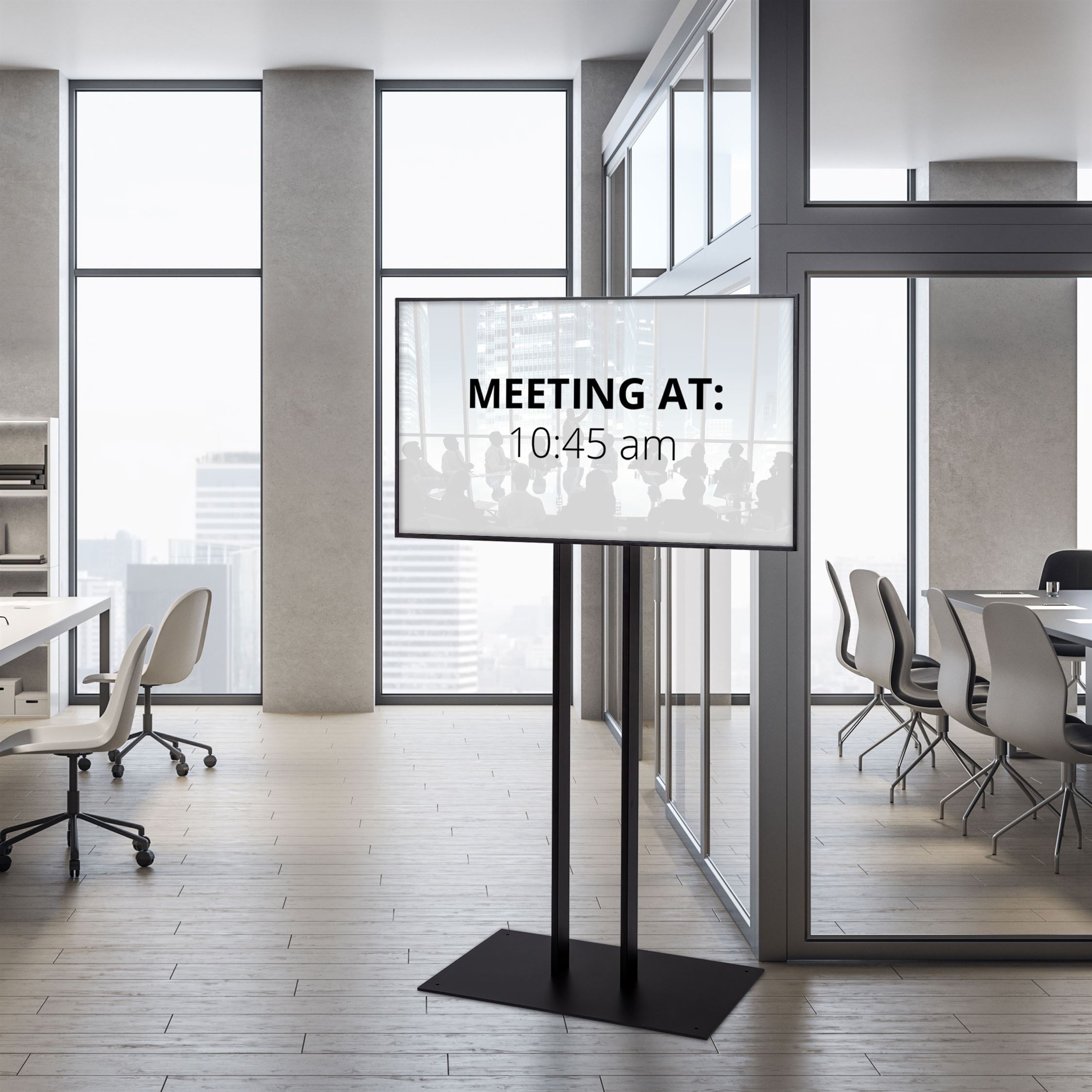 WATCHTOWER TV Stander med VESA Beslag | Skiltex.dk