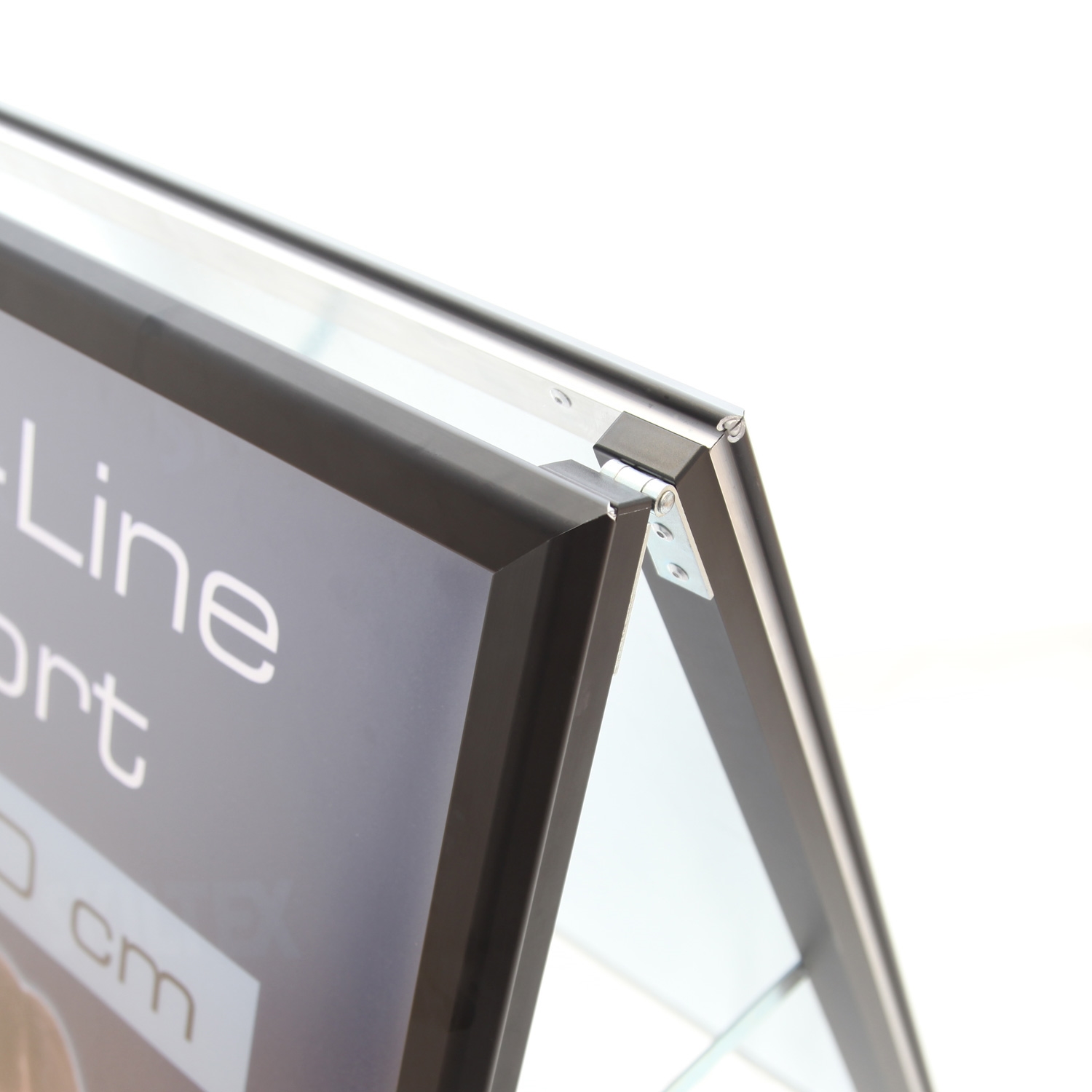 Alu-Sign Sort Gadeskilte | Køb hos SKiltex.dk